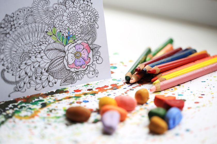 Four Benefits Of Coloring Therapy For Seniors | Discovery Commons by ...